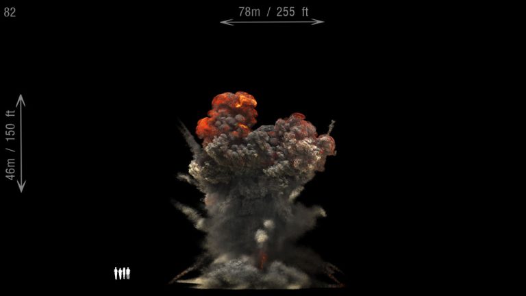 Massive fireball Explosion footage | Openfootage