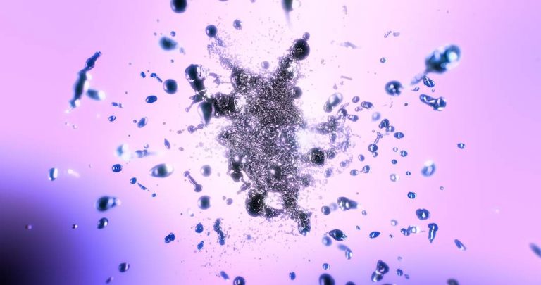 Analog particle floating in the air | Openfootage