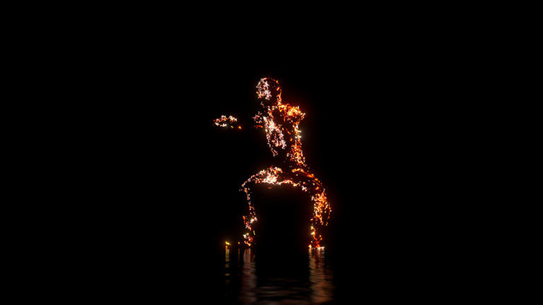 Mocap dancing wire man | Openfootage