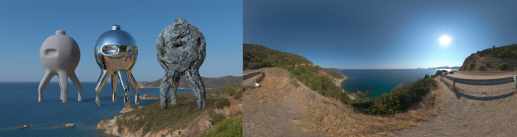 HDRI / 360° sardinia view of the coast | Openfootage